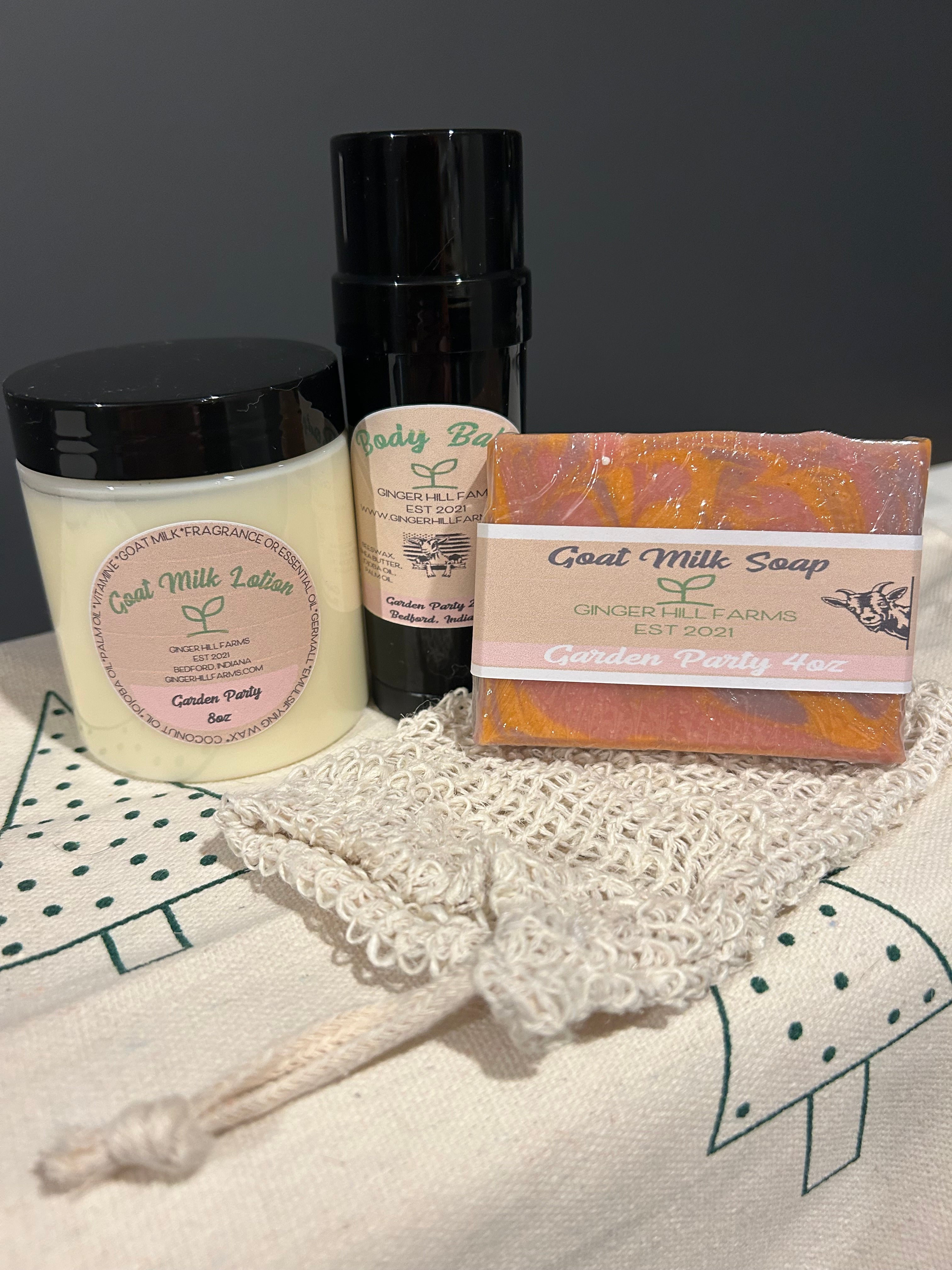 Goat Milk Gift Bundle - Garden Party – Ginger Hill Farms